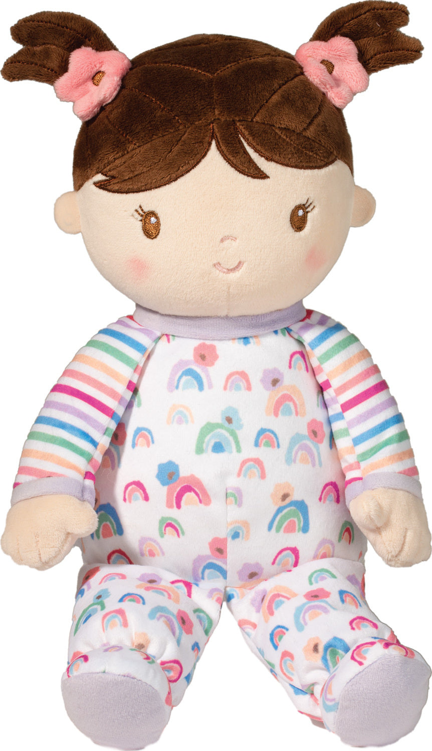 Isabelle Rainbow Stripe Doll – Tom's Toys