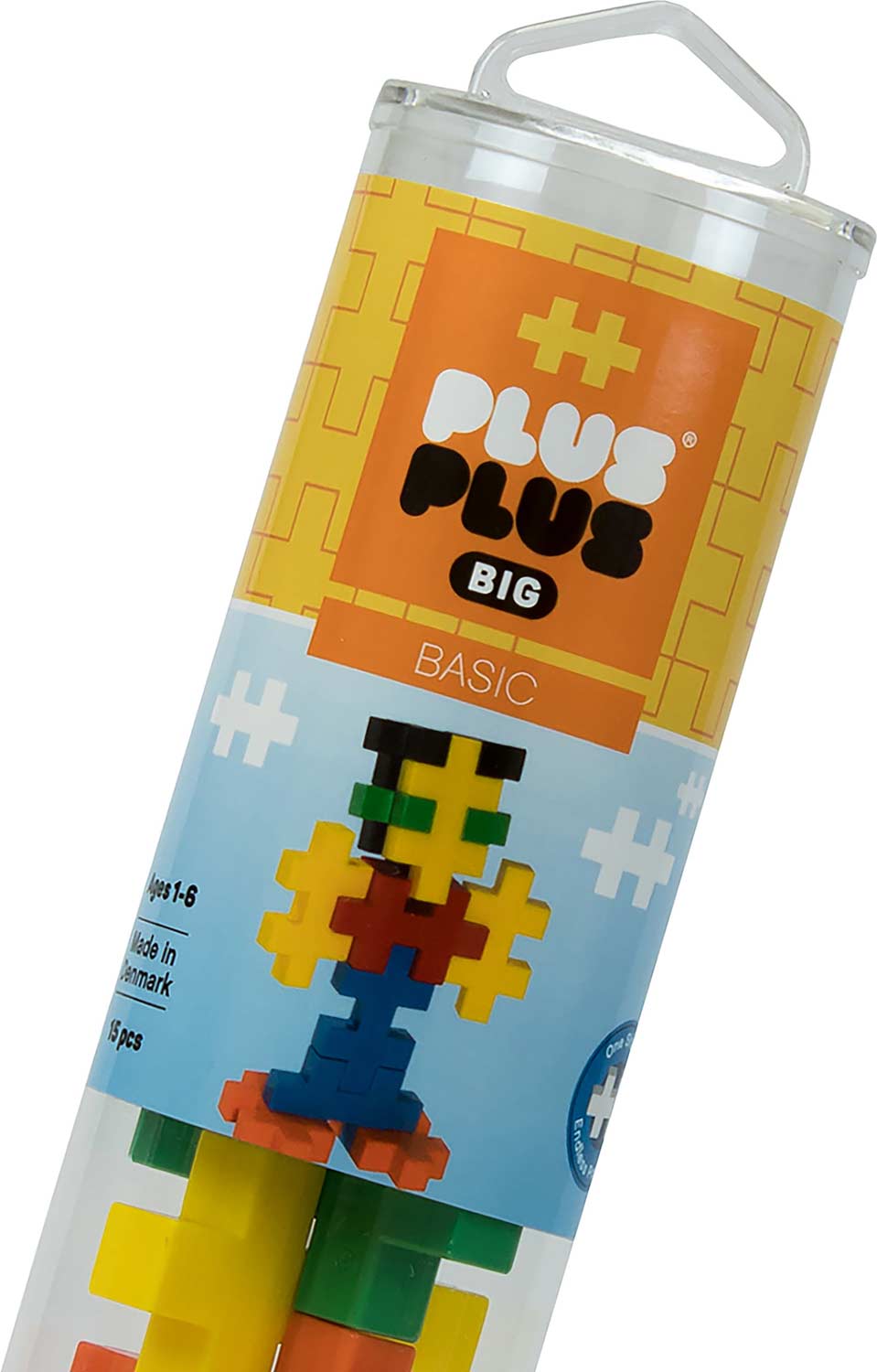 Plus-Plus BIG - 15 pc Tube Basic – Tom's Toys