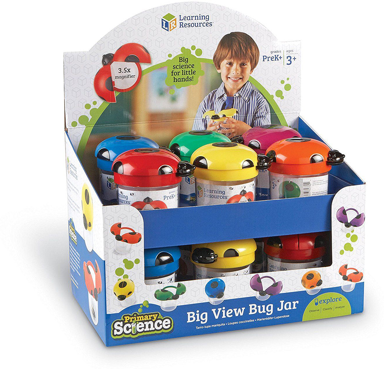 Primary Science Big View Bug Jar – Tom's Toys