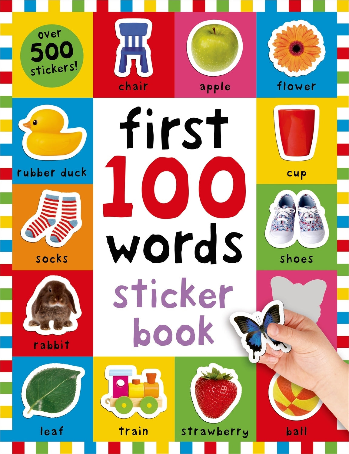 First 100 Stickers: Words: Over 500 Stickers – Tom's Toys