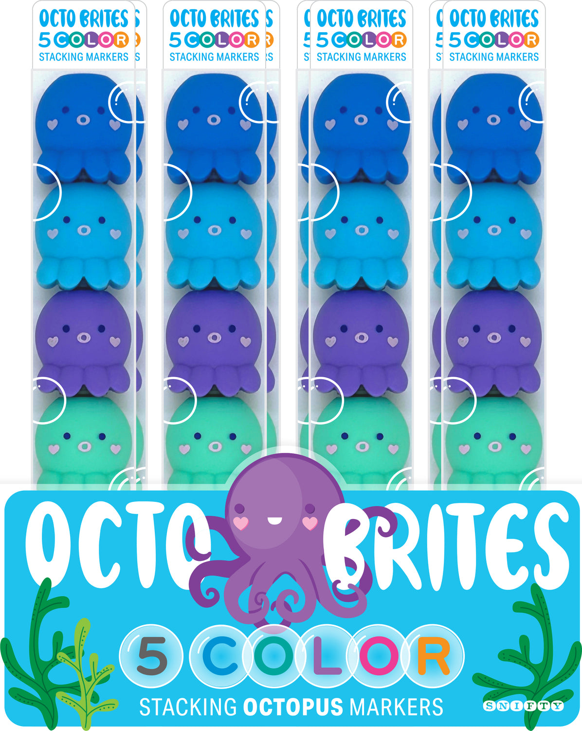 Snifty Octo Brites Stackable Markers – Tom's Toys