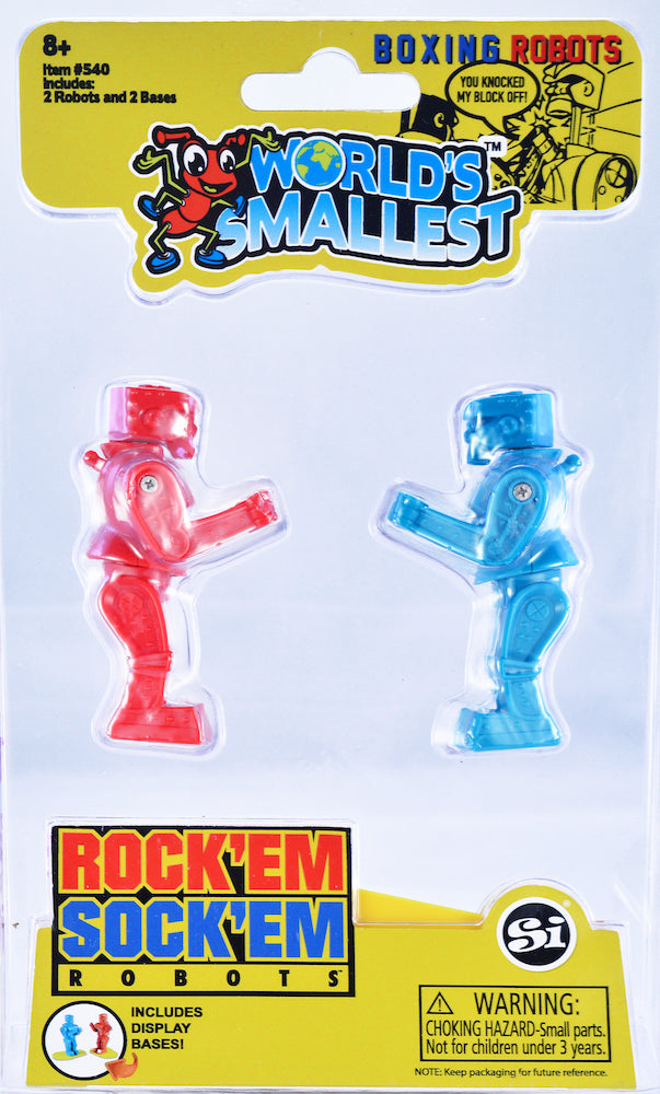 World's Smallest Rock 'Em Sock 'Em Robots – Tom's Toys